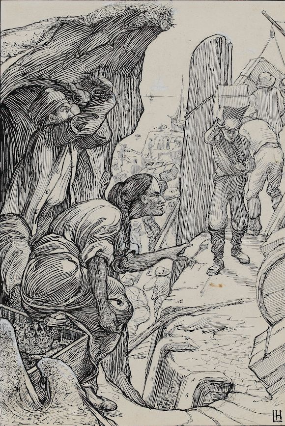 Bonhams : Laurence Housman (British, 1865-1959) The Earth Draws