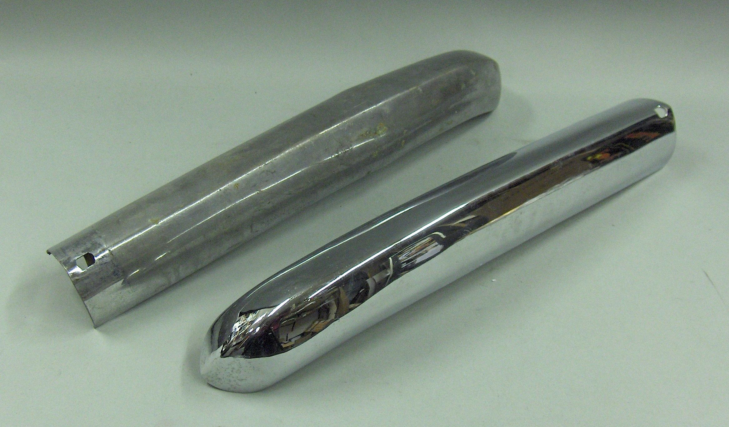 Bonhams Cars : A pair of Bentley S Type rear quarter bumpers,