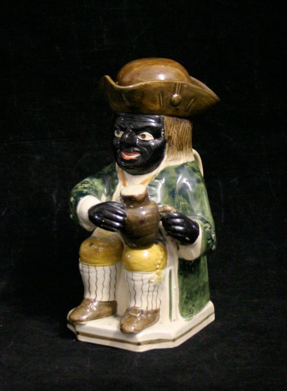 Bonhams : An unusual Pratt type 'black man' Toby jug and replacement ...