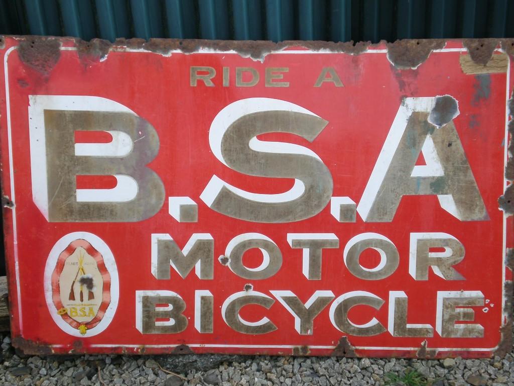 Bonhams Cars : Ride a BSA Motor Bicycle,