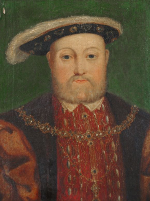 Bonhams : Manner of Hans Holbein the Younger Portrait of King Henry ...