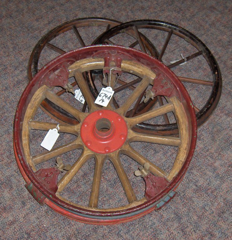 Bonhams Cars : A Stepney wheel with spring loaded catches,
