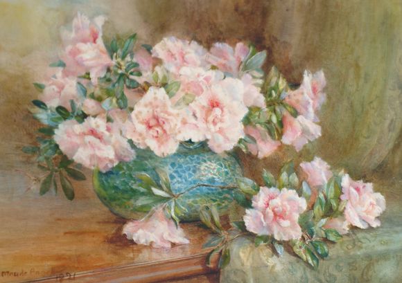 Bonhams : Maude Angell (British, active 1888-1924) Still life of ...
