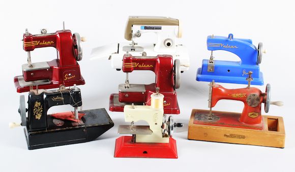 Bonhams : A Vulcan Senior child's sewing machine