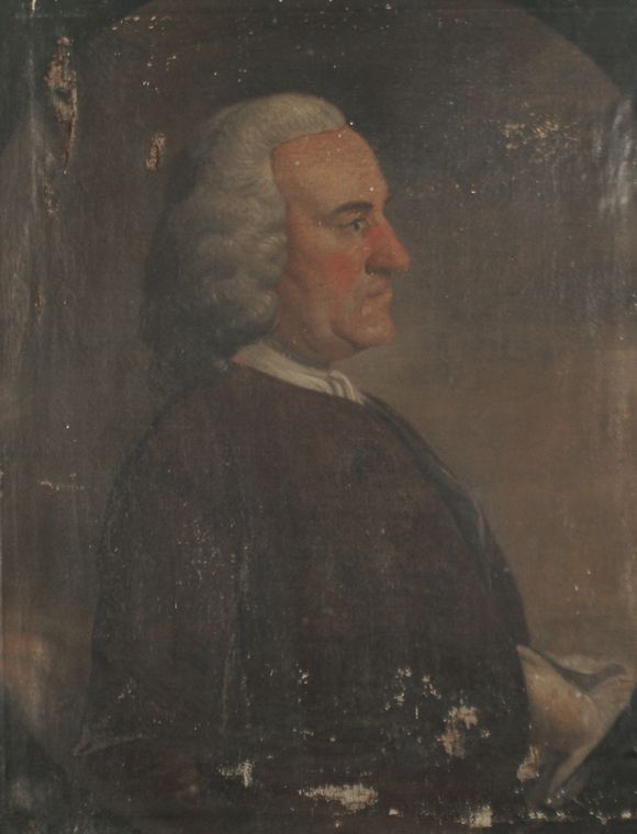 Bonhams : English School, mid 18th Century Portrait of a gentleman said ...