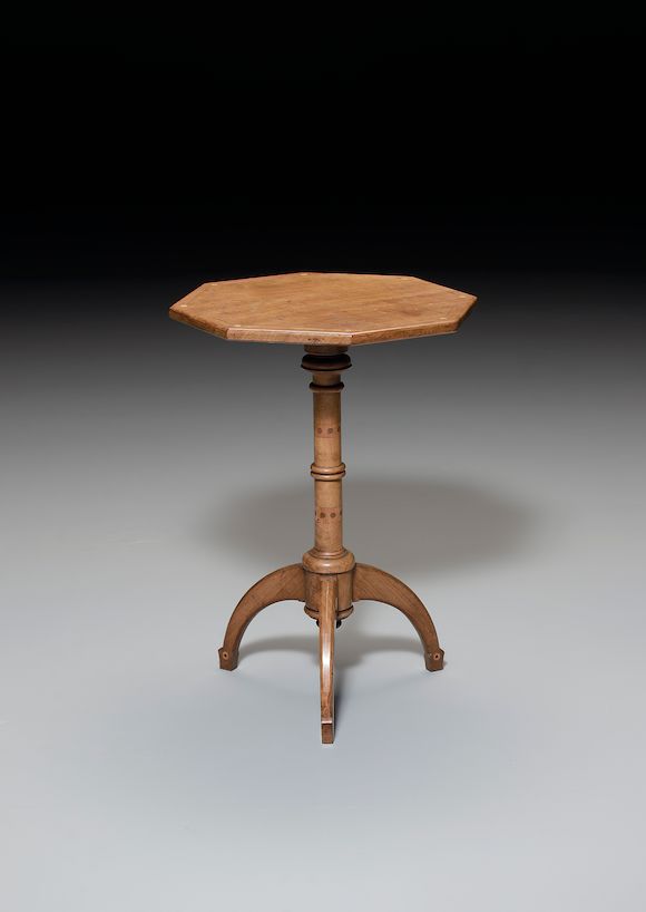 Bonhams : A Victorian walnut and marquetry Occasional Tableattributed ...