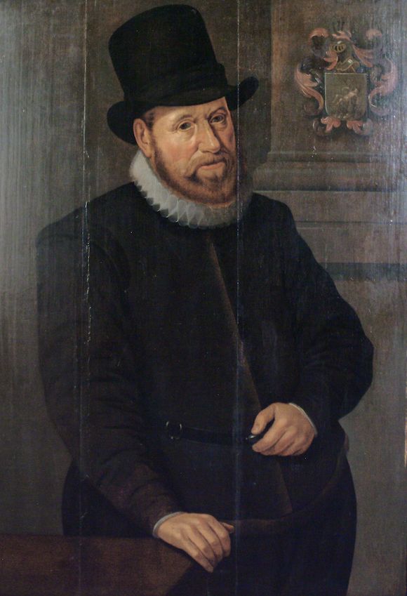 Bonhams : Dutch School, 17th century Portrait of a gentleman standing ...