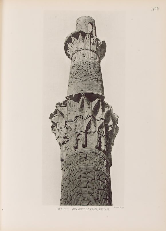 Bonhams : POPE (ARTHUR UPHAM) and PHYLLIS ACKERMAN A Survey of Persian ...