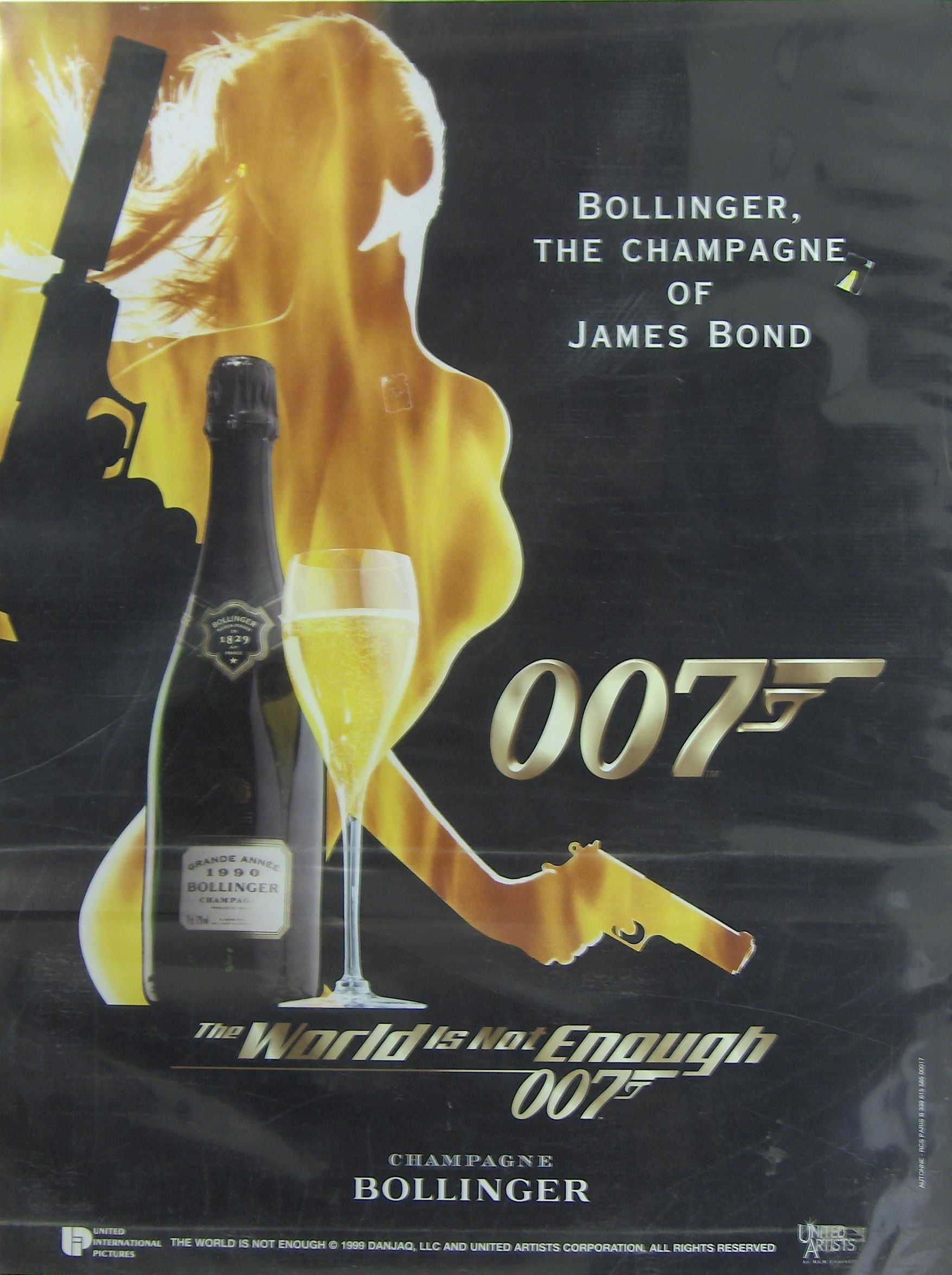 Bonhams Cars : James Bond 007, an original and rare Bolinger Champagne ...