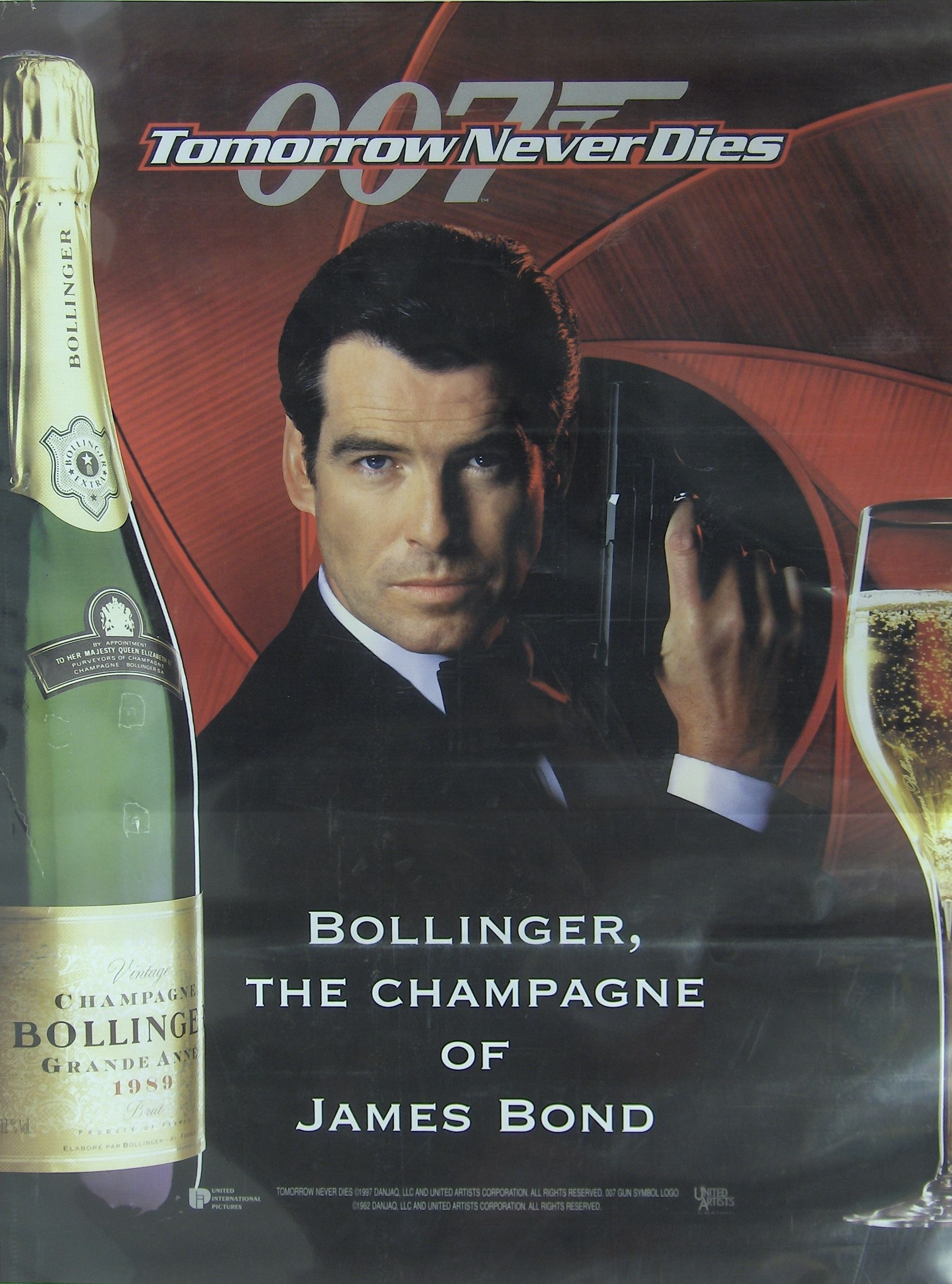 Bonhams Cars : James Bond 007, an original and rare Bolinger Champagne ...