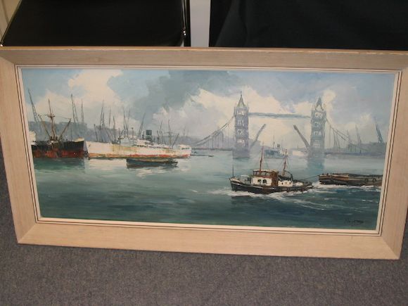 Bonhams : British School, 20th Century Tower Bridge