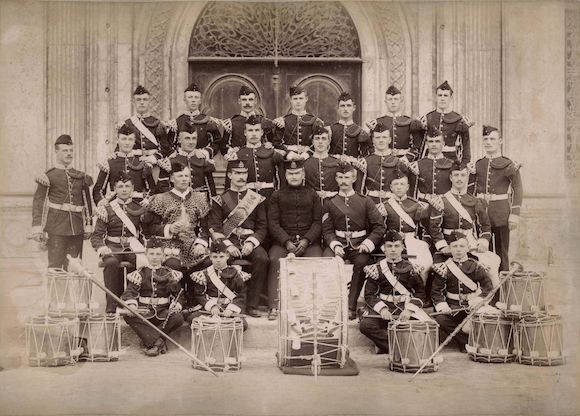 Bonhams : MILITARY and BRITISH ISLES Collection of 4 photograph albums ...