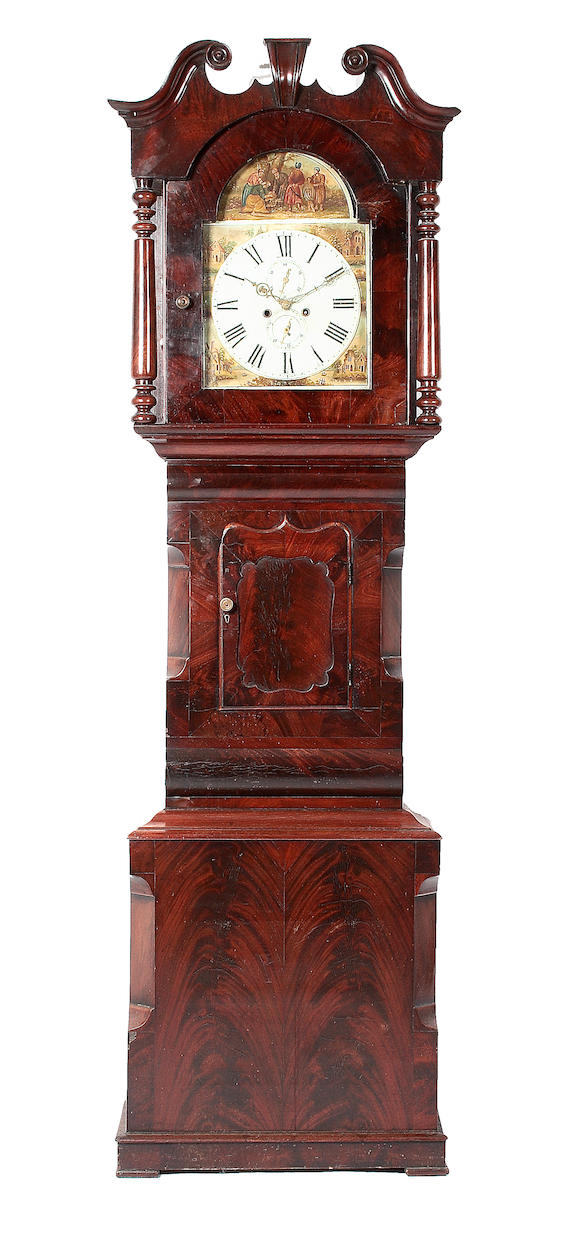 Bonhams An Early 19th Century Mahogany Longcase Clock
