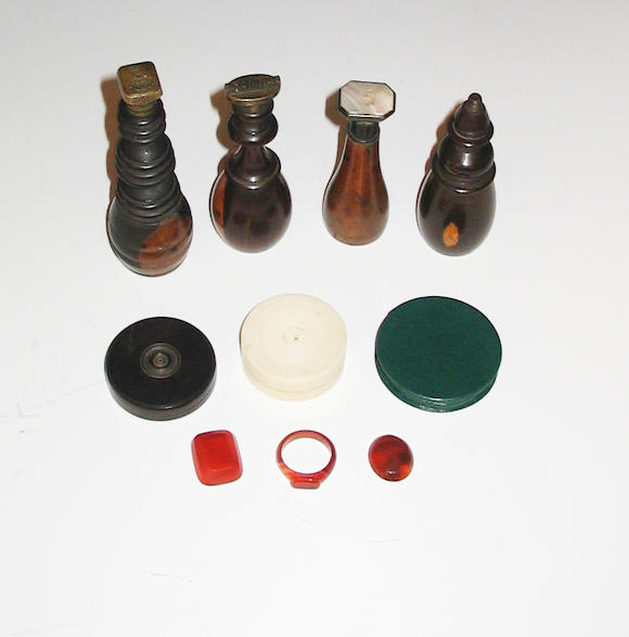 Bonhams A Small Collection Of Seals Etc