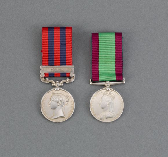 Bonhams : Pair to Lieutenant Colonel C.E.Reeves, 3rd Foot,