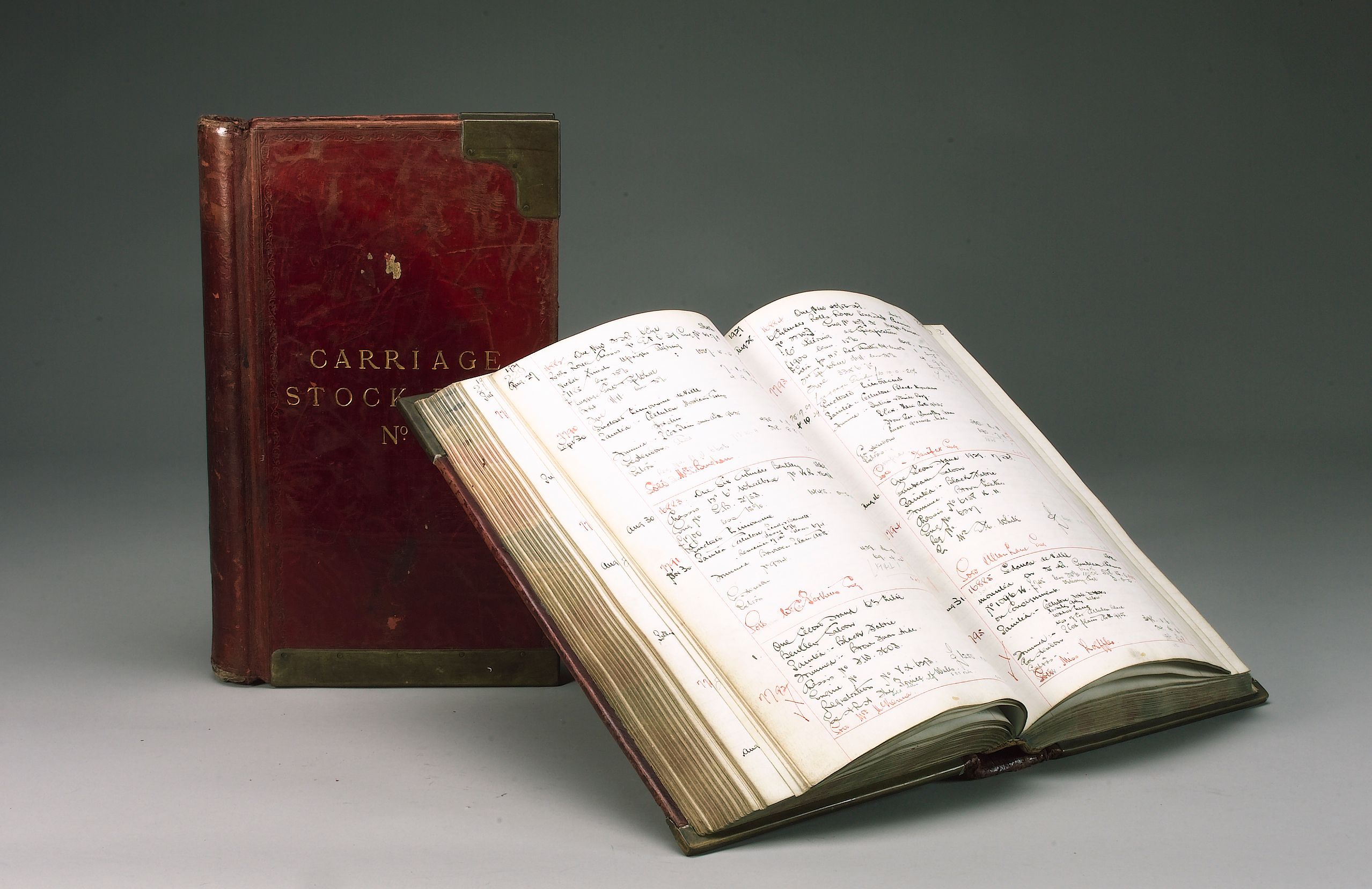 Bonhams Cars : The Windover Coachbuilders Carriage Stock Books No5 and No6,
