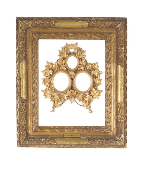 Bonhams : An English 17th Century carved and gilded Lely frame