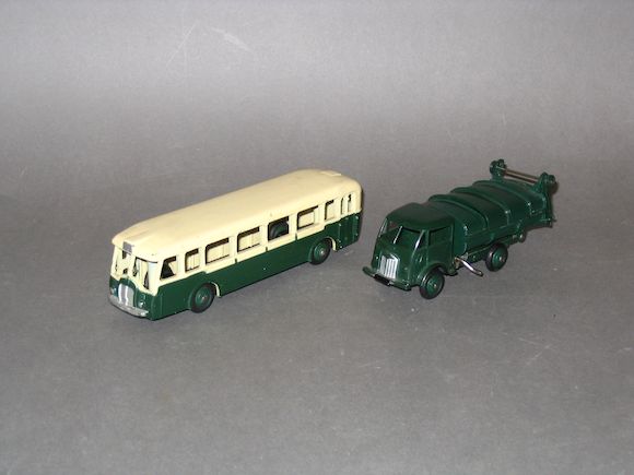 Bonhams : French Dinky 25V Ford refuse tipper and 19D Somua-Panhard ...