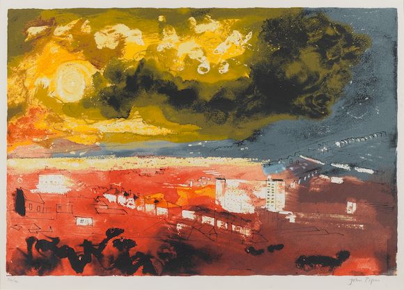 Bonhams : John Piper C.H. (British, 1903-1992) Swansea West screenprint ...