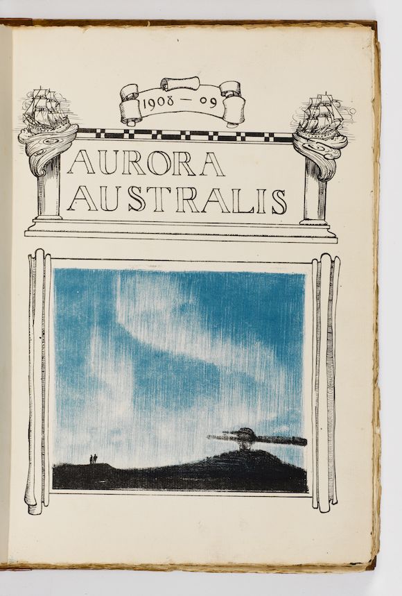 Bonhams : AURORA AUSTRALIS SHACKLETON (Sir ERNEST, editor) Aurora Australis