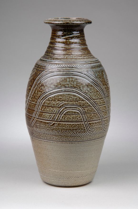 Bonhams : Ray Finch a Vase Height 33cm (13in.)