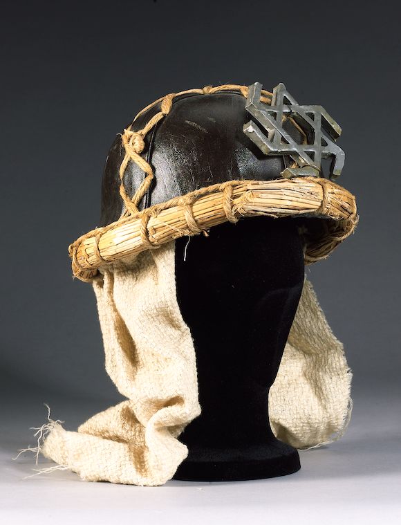 Bonhams : A suicide squad helmet from 'Monty Python's Life Of Brian', 1979,
