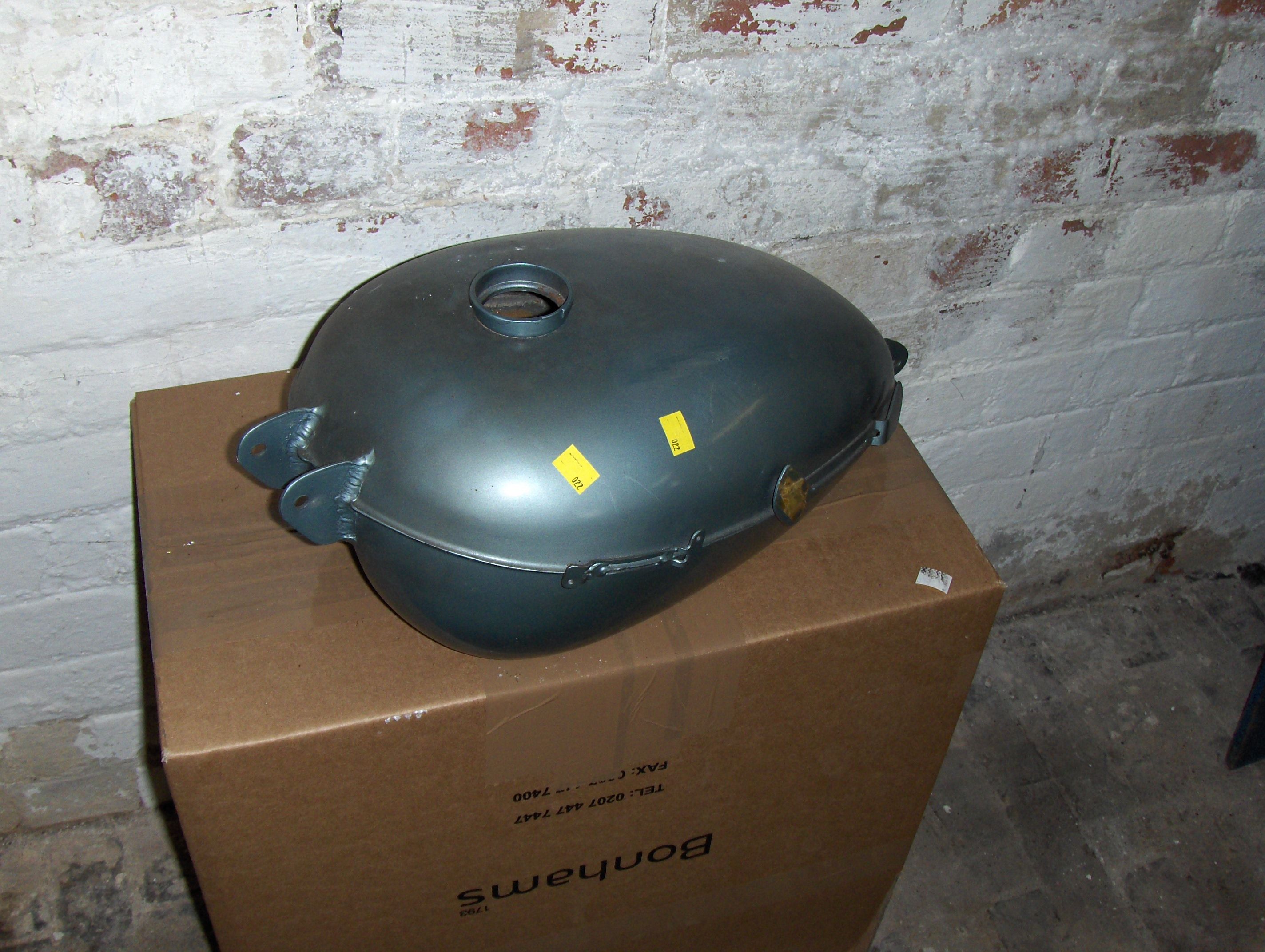 Bonhams Cars : A Triumph Tiger Cub petrol tank,