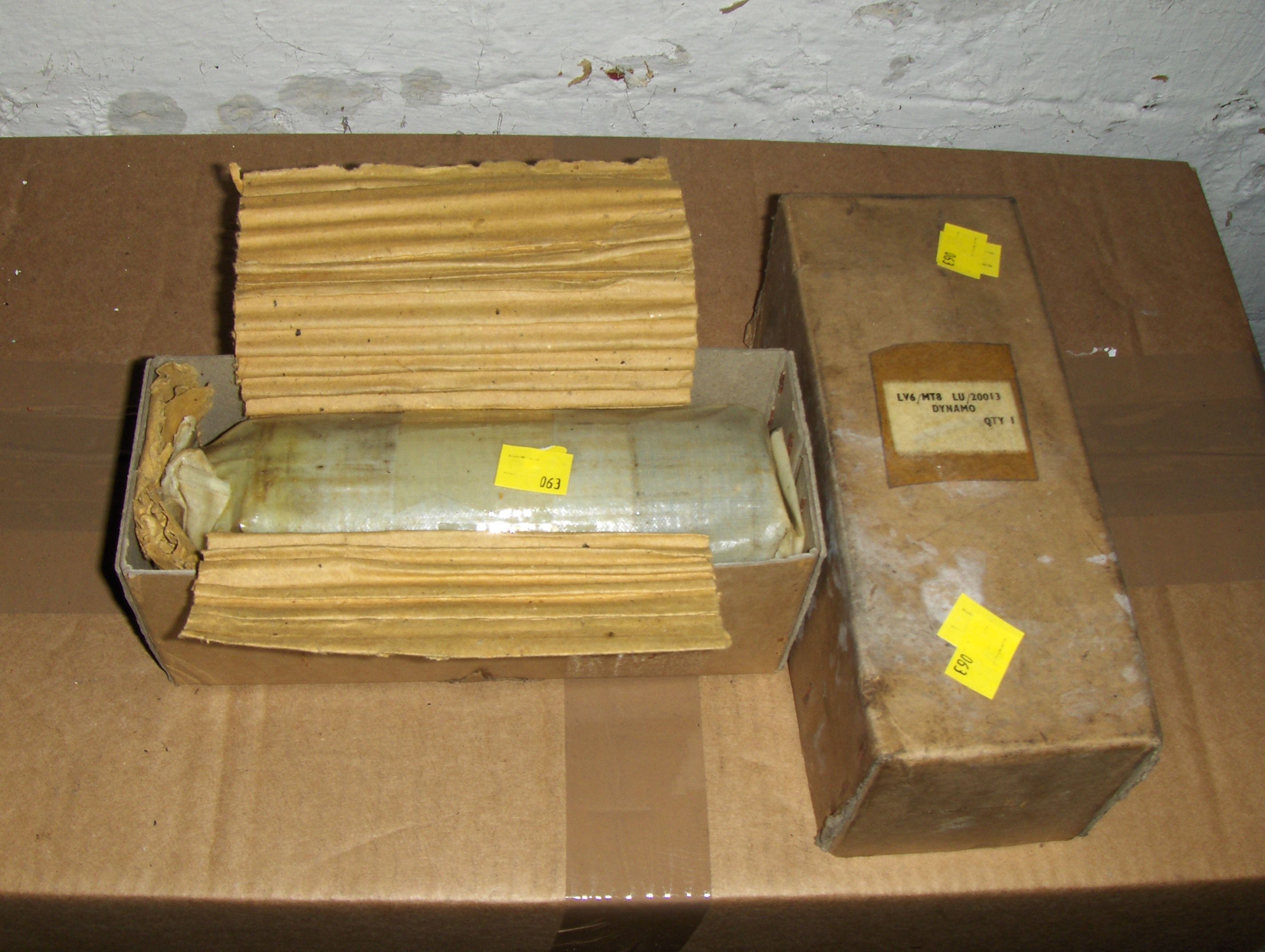 Bonhams Cars : A believed NOS dynamo,