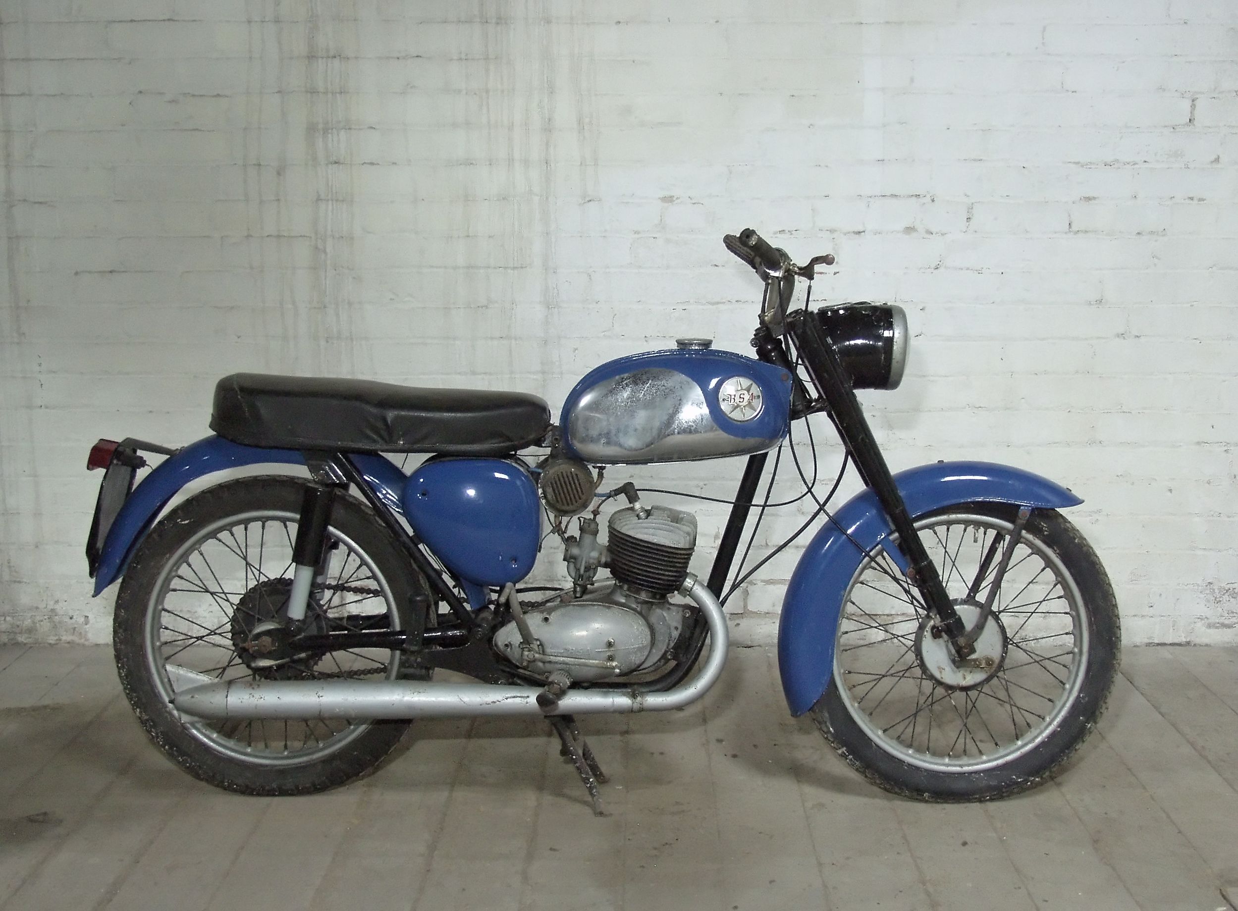 1966 BSA 172cc Bantam D7 Registration no. MYL 215D Frame no. 077848 ...