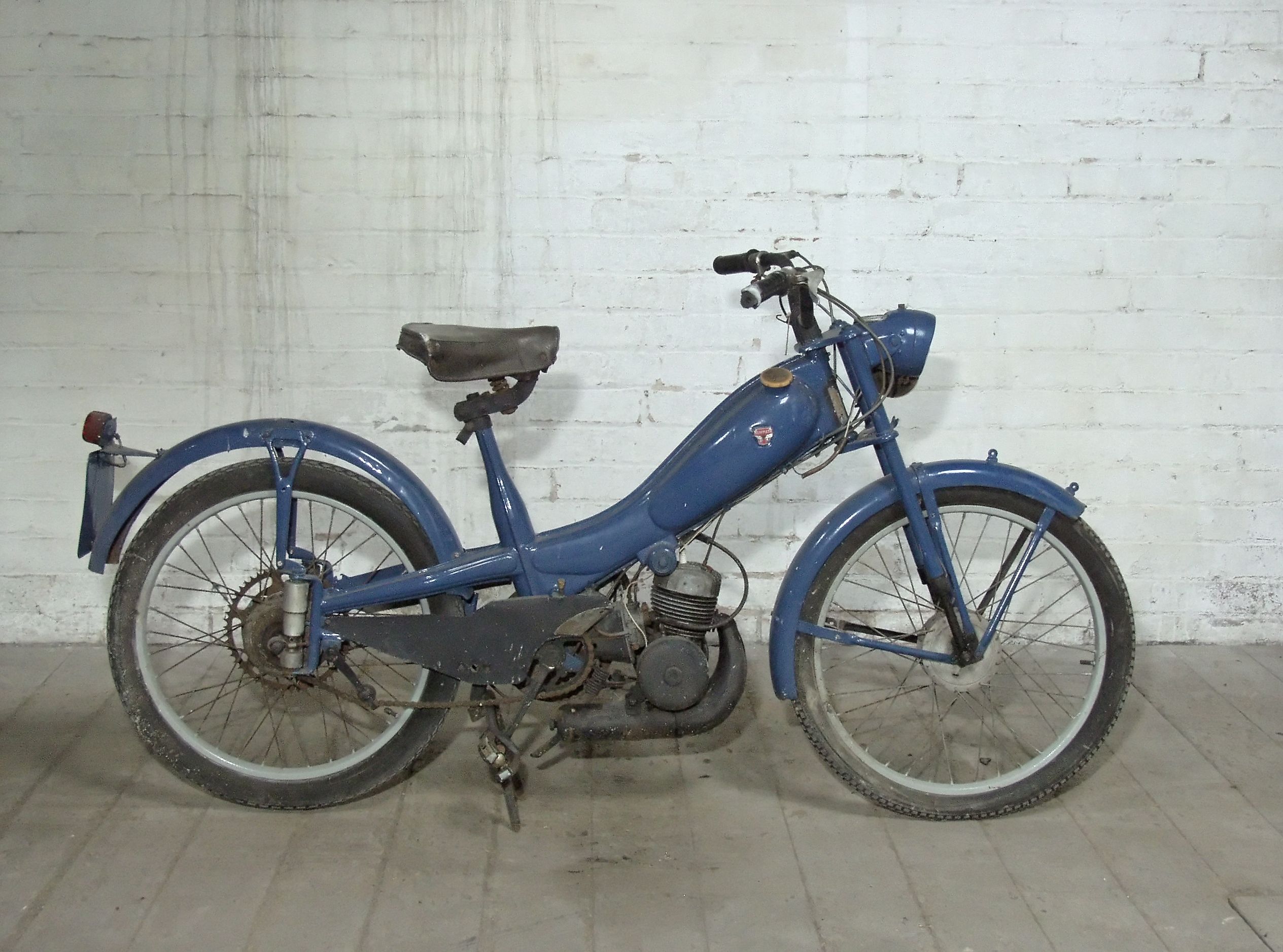 c.1958 Motobécane Mobylette Mobymatic Moped Frame no. 1255333 ...
