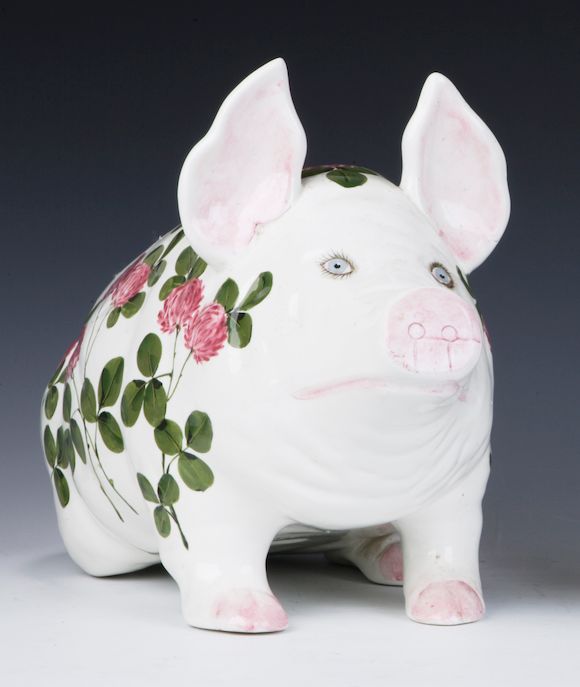 Bonhams : 'Clover' A large plichta pig