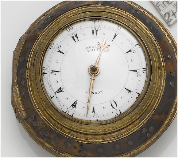 Bonhams : Edward Prior. A late 18th century gilt metal triple case ...