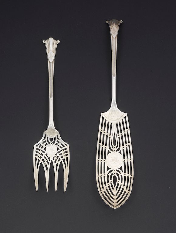 Bonhams : A George II silver marrow scoop, by Richard Hussey, London ...