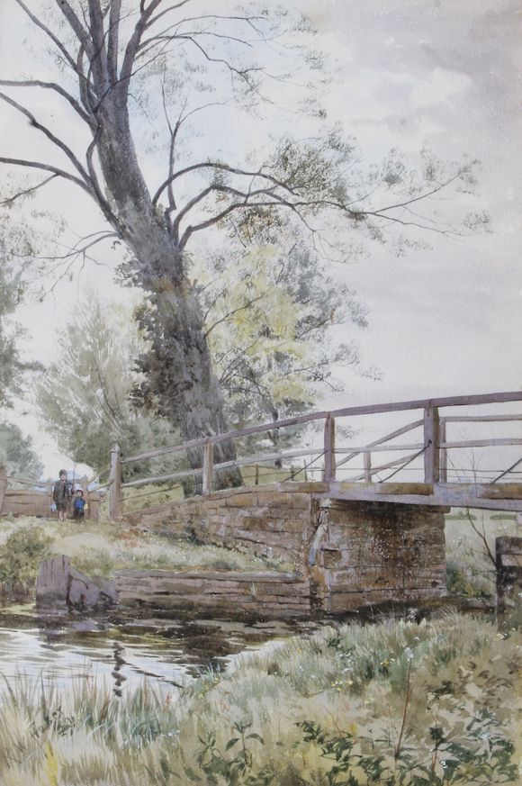 Bonhams : Robert Winchester Fraser (British, 1848-1906) Children by a ...