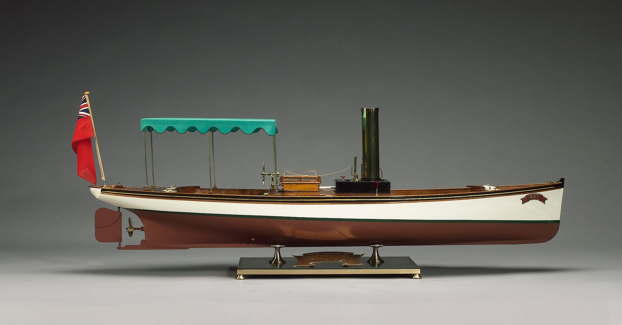 Steam Launch, painted red body, steam - auctions & price archive