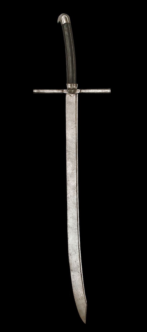 Bonhams : An Extremely Rare Sword ('Grosse-Messer' Or 'Kriegsmesser')