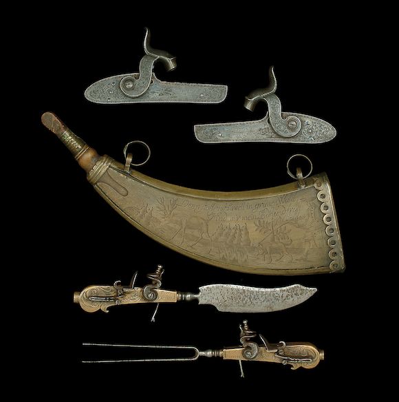 Bonhams : A Fine Pair Of Percussion Mechanisms From A D.B. Sporting Gun