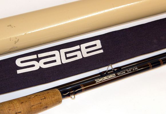 Bonhams : A Sage Graphite III model GFL 690 RPL two piece trout fly rod 9ft