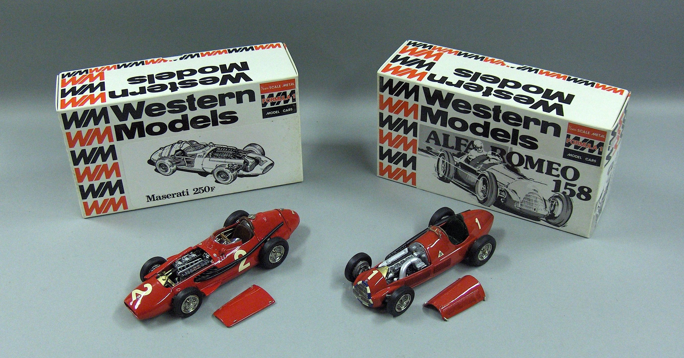 Bonhams Cars : Two good 1:24 scale white-metal models of 1950s Grand ...