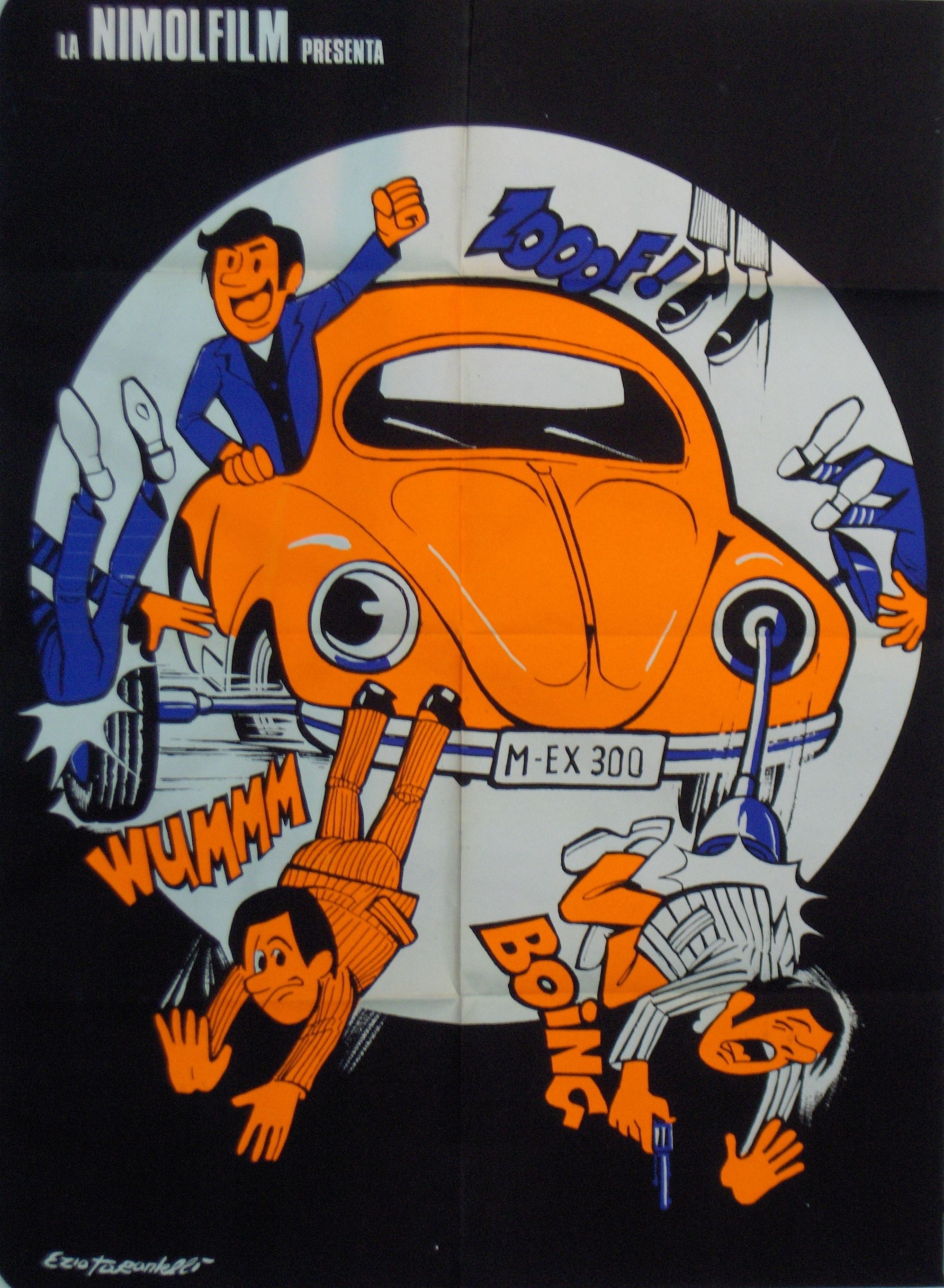 Bonhams Cars : Aventuras de Sérgio Malandro, 1985 large format film poster,