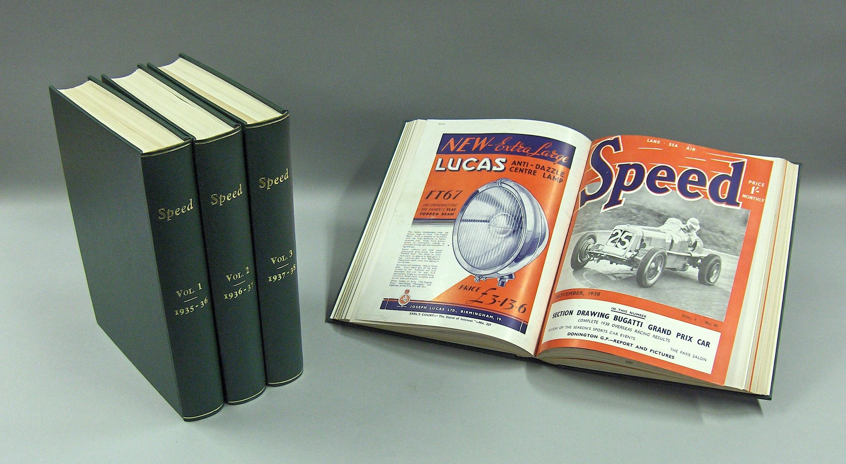 Bonhams Cars : Speed magazine Volumes One to Four, 1935 to 1939,