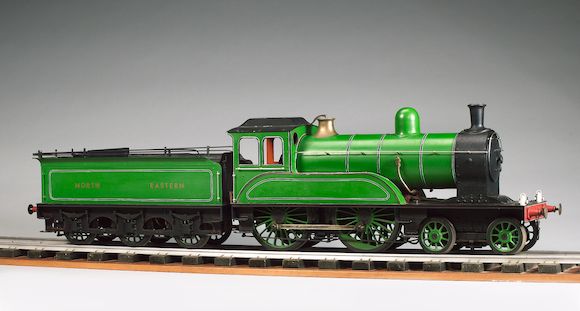 Bonhams : An unusual and well engineered 4 3/4in gauge model of a NER ...