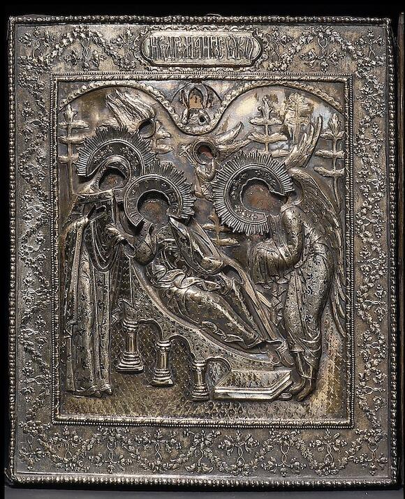 Bonhams : A 19th century Russian Icon of the Entombment