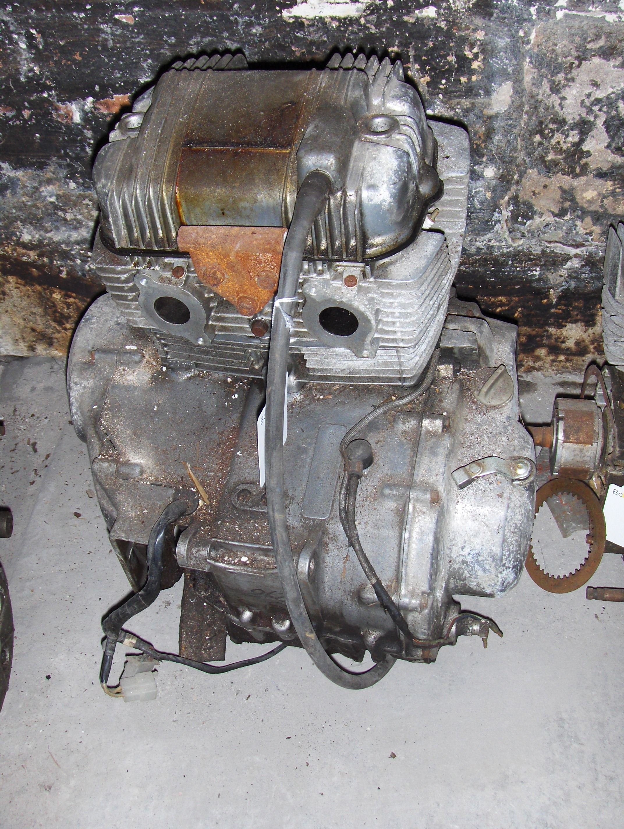 Bonhams Cars : A Honda CB250N engine,
