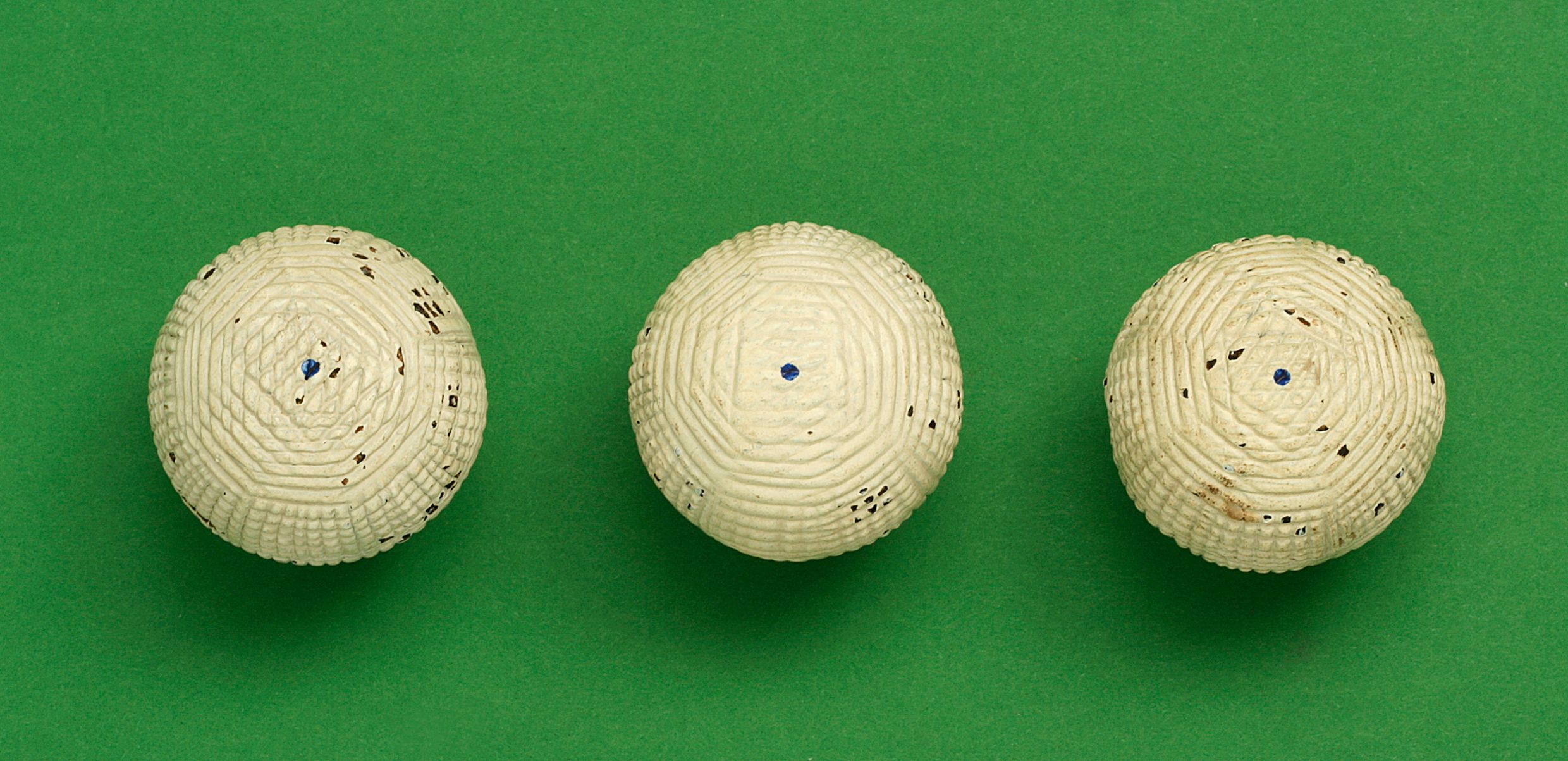 ROBERT FORGAN: A HAND HAMMERED GUTTA PERCHA GOLF BALL, CIRCA 1870 ...