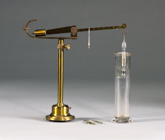 Bonhams : A Westphal apparatus for determining the specific gravity of ...