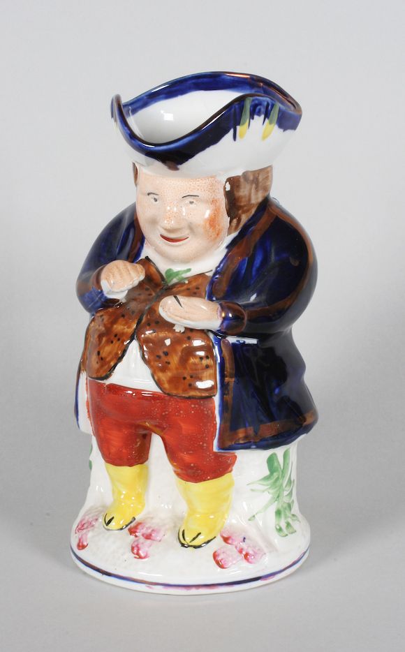 Bonhams : An Allertons pottery Toby jug, and a Staffordshire Toby jug ...
