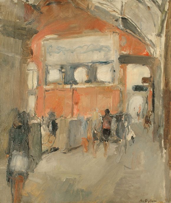 Bonhams : Anthony Eyton RA (British, born 1923) Liverpool Street ...