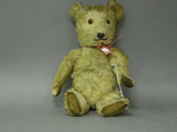 Bonhams : Chiltern Hugmee Teddy bear, English 1940's