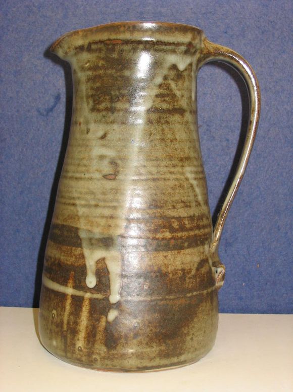 Bonhams : Bernard Leach a Jug Height 24cm (9 3/8in.)